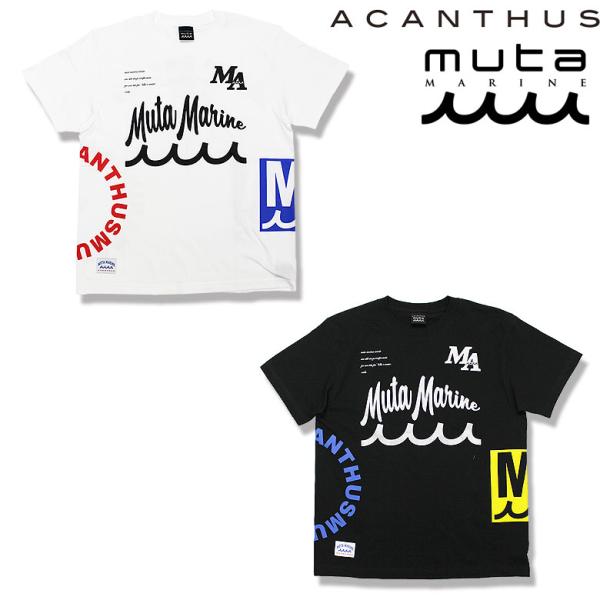 ■ブランドACANTHUS■アイテム名半袖Tシャツ■スタイルma2612■カラーCol：WHITE　Col：BLACK■素材コットン100%■サイズ【単位】:cmS / 着丈:62 肩幅:43 身幅:49 袖丈:19 M / 着丈:65 肩...