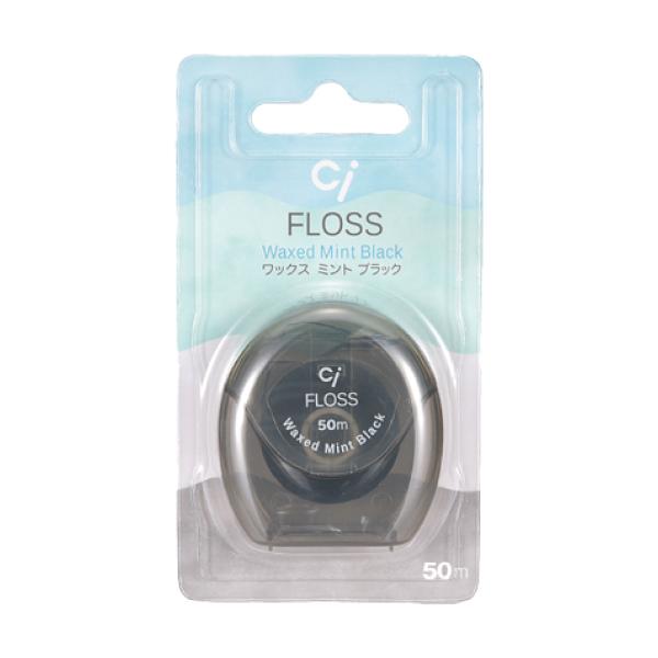 歯科医院専用商品除去した汚れが見やすいブラックフロス。糸にコーティングをしたワックスタイプで、滑りが良くフロスに慣れていない方、詰め物や被せ物が多い方にもおすすめです。黒い糸で除去した汚れがよく見え、キレイになる感じがクセになります。ミント...