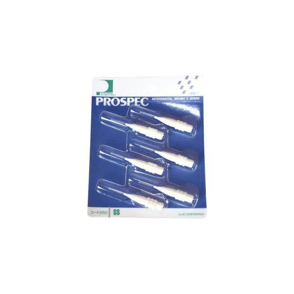 G.C.プロスペック 歯間ブラシIIPROSPEC INTERDENTAL BRUSH II歯ブラシだけでは磨きにくい歯間部を容易にブラッシングネックは曲げに強く耐久性抜群の軟性樹脂でカバー。臼歯の歯間にもラクに届きます。すでに「スリーブ」...