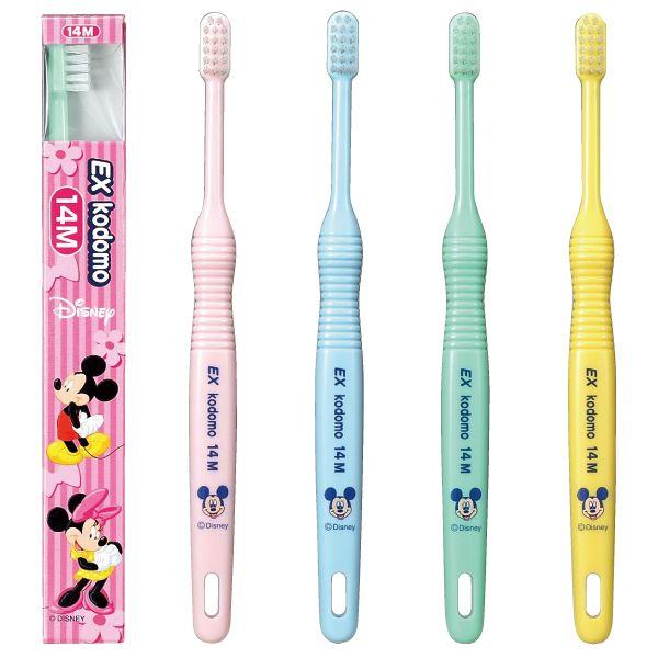幼い頃からの歯磨き習慣を、楽しみながら身につけることができる歯ブラシです。おなじみのディズニーキャラクターが歯磨きタイムを楽しくしてくれます。※毛の硬さは「M」のみで、「S」はありません。用途：う蝕、子ども用成長に合わせて選べるラインナップ。