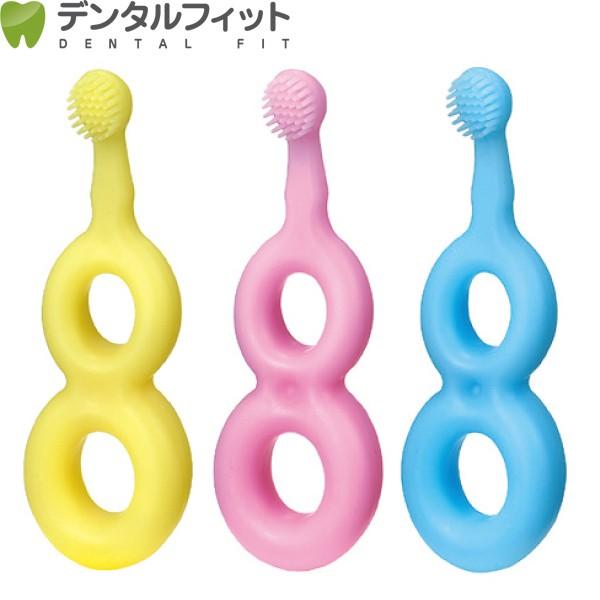 はじめての自分磨きに！曲がるカミカミ歯ブラシ。自分で磨く＝自立の第一歩です。ボディもブラシ部もやわらかいエラストマー素材で、ネックが自在に曲がります。グリップ部分はどの持ち方にも対応できる形状です。マッサージをするように磨けるため、萌出時に...