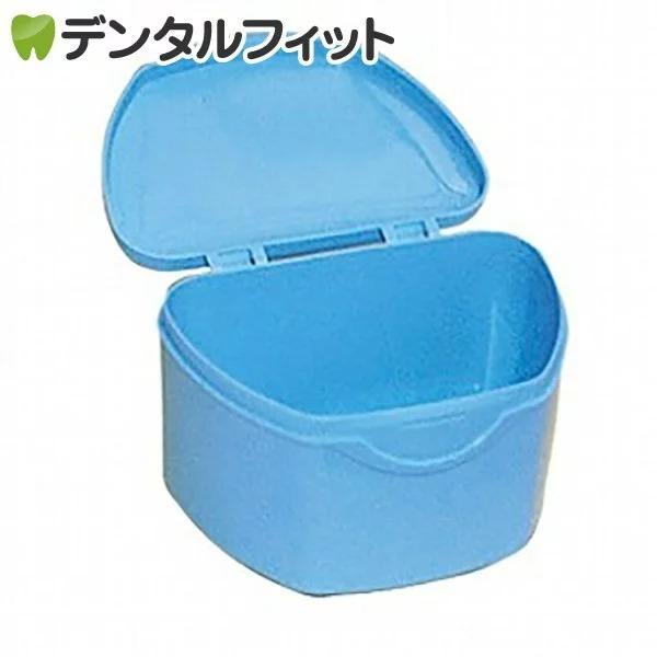 抗菌加工、上下総義歯が入ります。ヒンジ構造意匠登録済幅95mm×高さ55mm×奥行き70mm