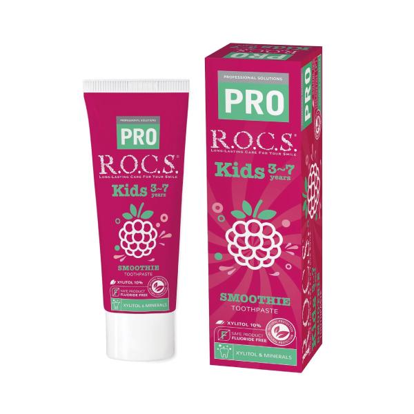 ロックス PRO MINERALIN Kids【特徴】●歯質への吸収効果の高いリン・カルシウム・マグネシウム。●高濃度キシリトール（全量中12％）が虫歯から守ります●汚れの付きやすい乳歯に。非常にソフトなシリカとタンパク質分解酵素でやさしく...