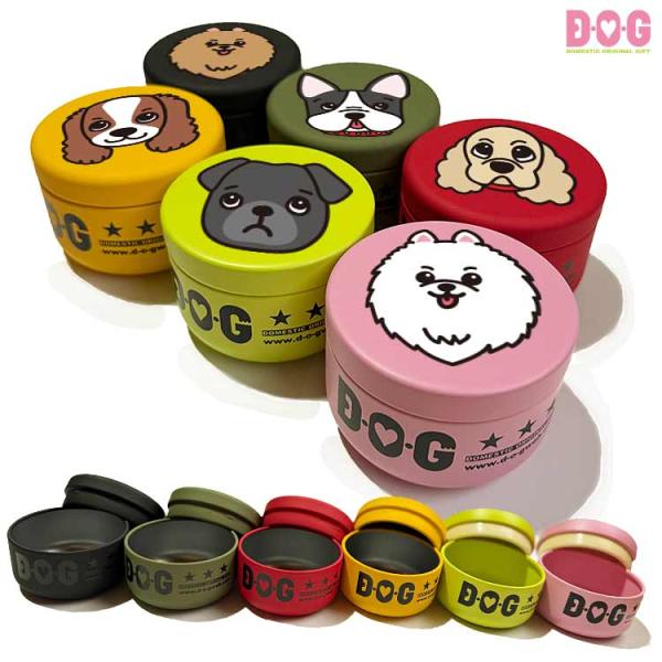 赤缶＆黒缶がリニューアル！【22犬種45種類6カラー！】おやつなどを入れて持ち歩くのに便利なプチ缶ケース！プラケース入りなので、プレゼントにも最適です♪缶は日本製です！ ※ある程度の密封性はありますが、完全密封ではございませんので、液体は入...
