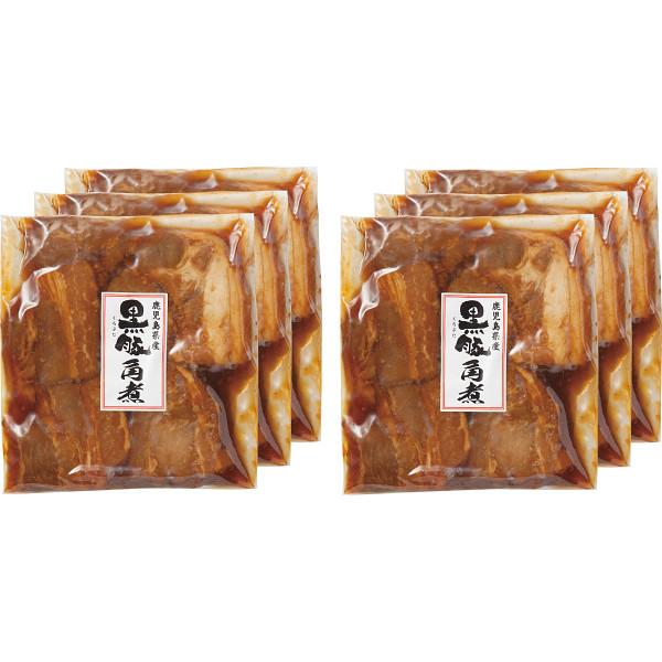 本商品は包装、熨斗は未対応です。受注後、出荷予定日をご連絡させていただきます。【ご注意】本商品は冷凍品（クール便）になります。出荷後のキャンセルについては、受付できません。 ■商品について:黒豚角煮１９０ｇ（固形量１５０ｇ）×６■説明：鹿児...