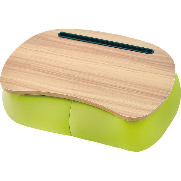 本商品は包装、熨斗は未対応です。受注後、出荷予定日をご連絡させていただきます。■説明：リラックスできる場所で心にも体にもフィットするテーブルクッション。読書やタブレットを見ながら簡単な食事ができ、リラックスな姿勢をキープできるテーブルクッション。