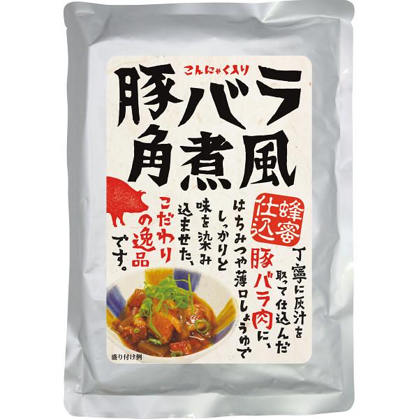 本商品は包装、熨斗は未対応です。受注後、出荷予定日をご連絡させていただきます。■商品について:豚バラ角煮風１５０ｇ×８（レトルト）■説明：丁寧に灰汁を取って仕込んだ豚バラ肉にはちみつや薄口しょうゆでしっかり味をしみ込ませたお酒のおつまみはも...