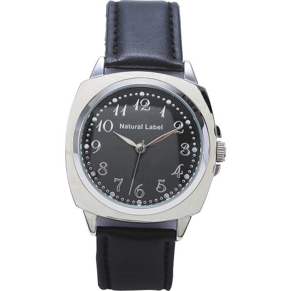 本商品は包装、熨斗は未対応です。受注後、出荷予定日をご連絡させていただきます。■商品について:日常生活用防水平均月差±２０秒電池寿命約２年（お届け時にはモニター電池を使用しております）■説明：ブラック文字盤にシルバーのインデックスが映える、...