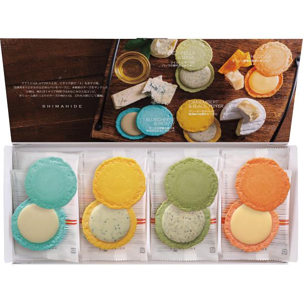 本商品は包装、熨斗は未対応です。受注後、出荷予定日をご連絡させていただきます。■商品について:えびチーズサンド（チェダー・カマンベール＆ブラックペッパー・モッツァレラ＆バジル・ブルーチーズ＆ハニー）×各２■説明：４種のチーズをサクサクでカラ...