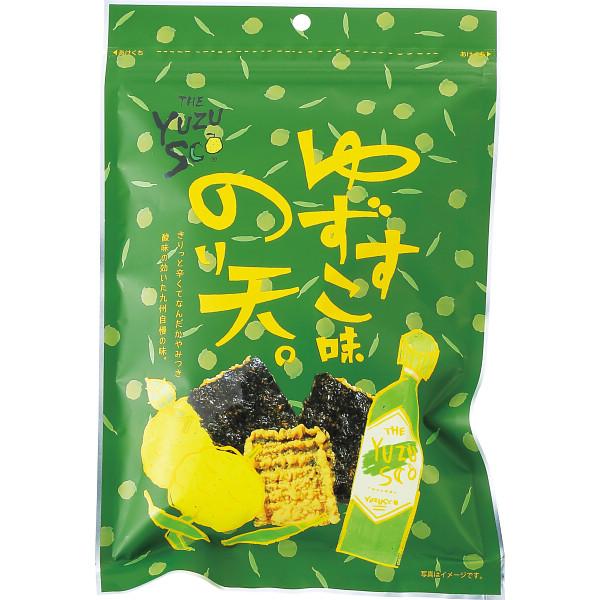 本商品は包装、熨斗は未対応です。受注後、出荷予定日をご連絡させていただきます。■商品について:のり天ゆずすこ味５０ｇ■説明：口の中にふわっと広がるゆずと海苔の華やかさ。唐辛子の辛さと相性抜群です。