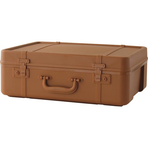 本商品は包装、熨斗は未対応です。受注後、出荷予定日をご連絡させていただきます。■商品について:本体、付属品（トランクベルト）■説明：おうちの中を旅する収納。旅行の荷物を詰める時のワクワク感が楽しめる、見せたくなるようなトランク型収納ボックス...