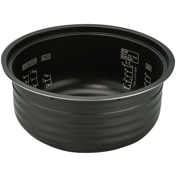 ■お米を入れるお釜です。◇サイズ：直径252×高さ113.8(mm)◇内側色：黒(フッ素加工有り)◇適応機種RR-055MTT(MW)077258000