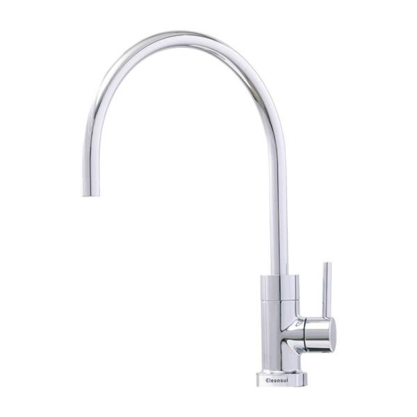 空間に溶け込むシンプルで美しい専用水栓■ビルトインだからできる、美しく流れるフォルム無駄を省き細部までこだわってデザインを追求しました。■選べる回転規制吐水パイプの回転を120°（左60°／右60°）で制限することにより、吐水口がシンクの外...