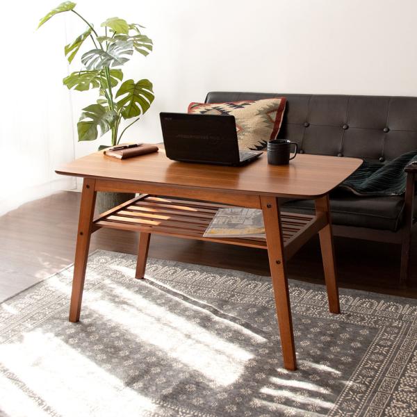 ※当商品は代金引換をご利用頂く事が出来ません。買い物かごのお支払方法にて代金引換をお選び頂かない様お願い申し上げます。素朴なデザインと天然木の質感が温かみあるソファテーブル『Mou（ムー）』角が丸い天板には天然木突板を使用しており、丈夫で滑...