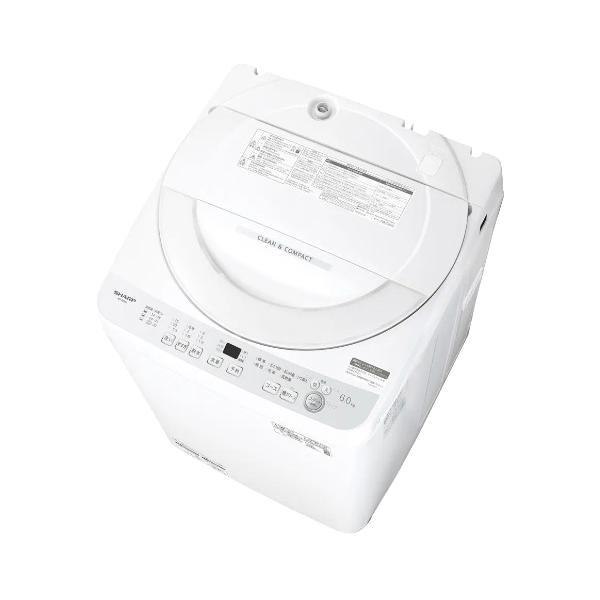穴なし槽だから清潔＆節水！業界最高水準の節水性能、6kgタイプ■洗浄力洗濯槽に穴がない、シャープ独自の穴なし槽。パワフルな洗浄力に加え、節水性と清潔性も穴なし槽の魅力■やさしさ設計デザインや構造の工夫で、洗濯物を出し入れしやすく、お掃除もし...