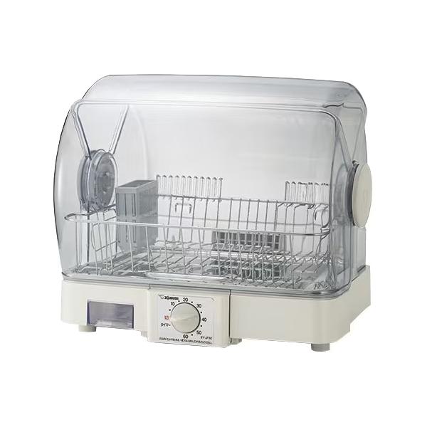 ■小さくてもたっぷり入る５人分「食器かごサイズ」食器かごサイズで置き場所にも困りません。しかも5人分（27点）の食器も入るひろびろ庫内。小サイズのまな板も入ります。（まな板の最大サイズ：幅21×長さ37×厚さ1.5cm）■分解して洗える！ふ...