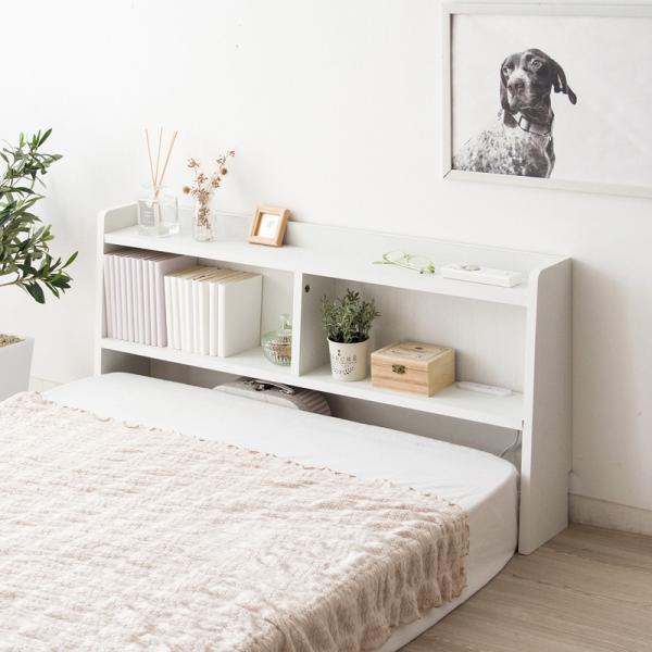 ※当商品は代金引換をご利用頂く事が出来ません。買い物かごのお支払方法にて代金引換をお選び頂かない様お願い申し上げます。■布団やマットレスの枕元に置くだけ。カンタン設置の後付けヘッドボード布団やマットレスを使用しているけれど、枕元には周りに計...