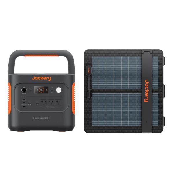 暮らしに安心を備えよう■ポータブル電源 2000 New [JE-2000D]・2042Whの大容量、定格2200W(瞬間最大4400W)の高出力・大容量でも素早く充電、充電方法も自由に選べる・防災保管に嬉しい「バッテリー節約モード」と「超...