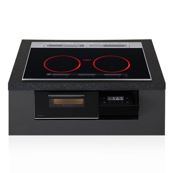 機能性とデザイン性を兼ね揃えたハイグレードモデル■3口IHシングル（右IH）オールメタル対応■IH＆遠赤 Wフラット ラクッキングリル■凍ったままIHグリル■焼き物アシスト■その他の特長自動調理/オーブン調理/手動調理/鍋をグリルに入れて調...