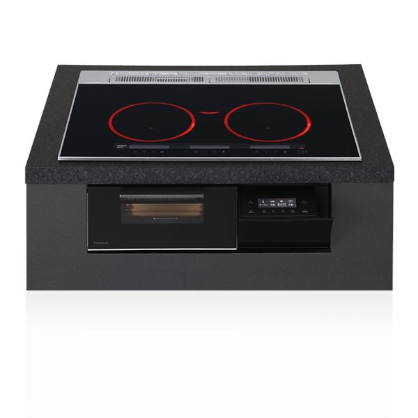 左右、後ろ３つのＩＨすべて鉄・ステンレスのフライパン・鍋のみ使用できます。■IH＆遠赤 Wフラット ラクッキングリル■凍ったままIHグリル■焼き物アシスト◇定格電圧：単相200V(50-60Hz)◇定格消費電力：5800W（4800W切換え...