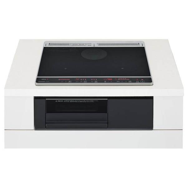 グリル皿タイプの両面焼きグリル、グリル料理がもっと身近に■焼き網なしのグリル皿方式で、お手入れ性が向上した「新グリル」■新制御方式と独立した操作表示で、「グリルと後ろヒーターの同時使用ができ、効率よく調理」■フレーム・フロントの新構成とステ...