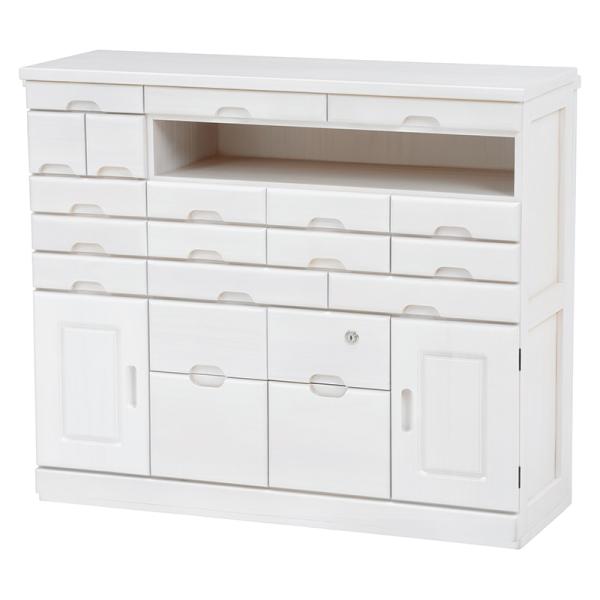 ※当商品は代金引換をご利用頂く事が出来ません。買い物かごのお支払方法にて代金引換をお選び頂かない様お願い申し上げます。■多引き出しのFAX台■鍵付きの引出しには重要なものを保管できます◇サイズ：(約)幅93×奥行32×高さ78cm◇主材：桐...