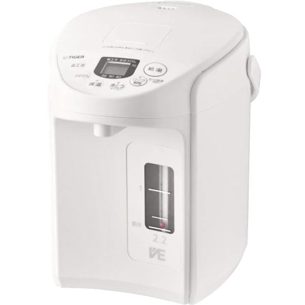 まほうびん保温でかしこく省エネ　選ぶなら＜とく子さん＞■たっぷり沸かしてまほうびんで保温「節電VE保温」■時短・省エネダブルで節約 省エネコース(70・80・90・98)設定温度で湯沸かしするから、時短&amp;節電に◎■多彩な節電メニュー...