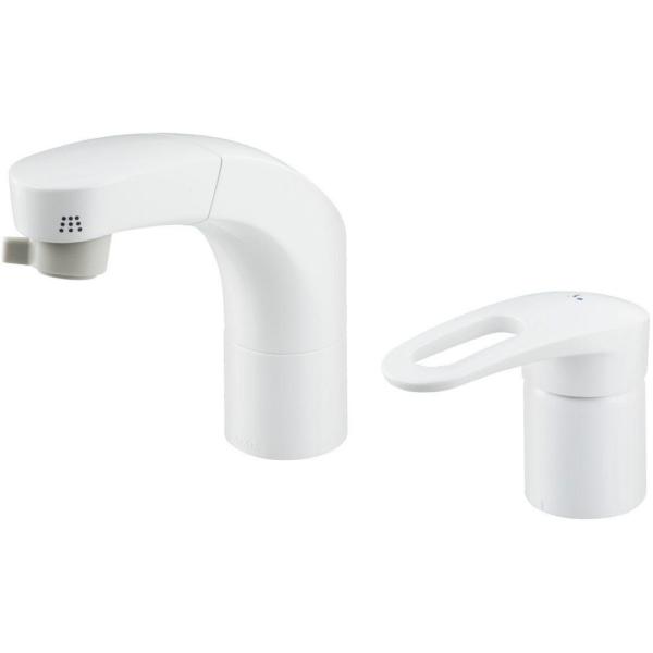 ◇一般地用◇エコハンドル◇配管サイズ：13mm◇吐水タイプ：整流/スポット微細シャワー◇吐水口長さ：自在135mm◇シャワーの種類：洗髪シャワー◇ホースの引出長さ：350mmRLF681Y