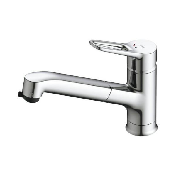 ■工コハンドル■整流&amp;スポット微細シャワー■シャワー切替■ハンドシャワー■お掃除楽々台座■上面施工■取替浄水スパウト◇一般地/寒冷地一般地◇吐水タイプ整流／スポット微細シャワー◇吐水口長さ自在246mm◇配管サイズ13mmRSF933Y