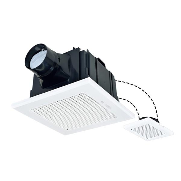 ■グリル部と羽根部にデュアルバリアマテリアル採用■高効率羽根「デルタシロッコファンβ」採用■2部屋同時換気■副吸込グリル付（グリル部分着脱可能）■高密閉風圧式シャッター搭載(排気側)■低騒音設計■テーピングが容易な段付構造のダクト接続口採用...