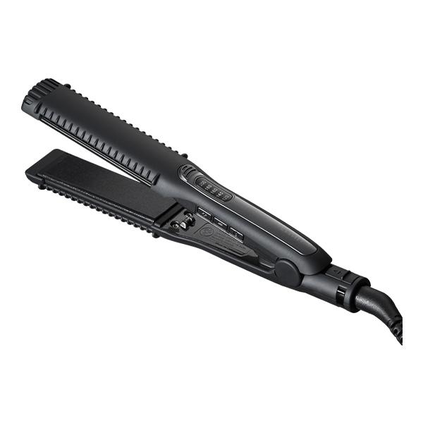 なめらかに伸ばし、潤う美髪スタイラー まっすぐもカールもスタイル自在■緩いくせ毛やナチュラルスタイル向き・ノーマルプレート・ナチュラルアレンジ向き■使うほどに、光沢のある美しい質感に。「キュアクリスタルプレート」■ストレートもウェーブも自在...