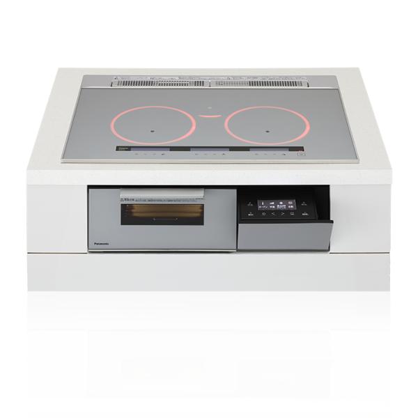 左右、後ろ３つのＩＨすべて鉄・ステンレスのフライパン・鍋のみ使用できます。■IH＆遠赤 Wフラット ラクッキングリル■凍ったままIHグリル■焼き物アシスト◇定格電圧：単相200V(50-60Hz)◇定格消費電力：5800W（4800W切換え...