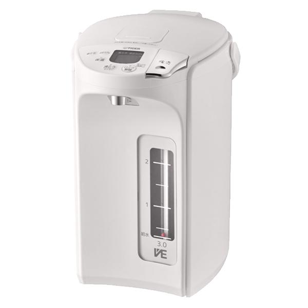 置き場所を気にせず使える蒸気レス■たっぷり沸かしてまほうびんで保温「節電VE保温」■時短・省エネダブルで節約 省エネコース(70・80・90・98)設定温度で湯沸かしするから、時短&amp;節電に◎■多彩な節電メニュー(1)「まほうびん保温...