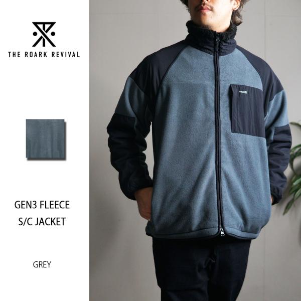 米軍のECWCS（拡張式寒冷地被服システム）における第三層“GEN3”フリースをベースにしながら、 ROARKらしい街映えするスタイルに昇華。驚くほど軽やかな着心地と、高い保温性を兼ね備えた秋冬の定番アウターです。表地には肌触りの良いフリー...