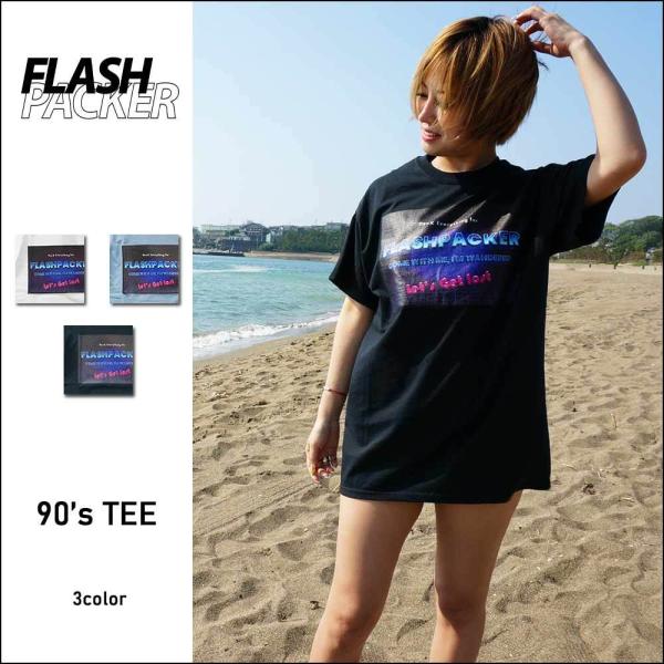 80年代を思わせるレトロなプリントが存在感抜群な新作Tシャツです。センターにボックスプリントで、どこか懐かしい80年代風のレトロなプリントを施したオリジナルデザイン。 ブランドのロゴと、「迷い子になってもいい、”旅”はどこかに辿り着くことが...