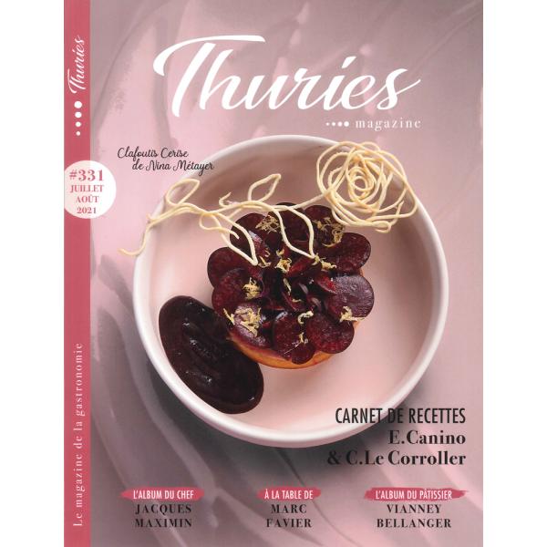 フランスの巨匠 Yves Thuriesイヴ・チュリエス監修により刊行されたフランス料理雑誌。フランスで注目されるシェフの生い立ちや料理哲学などの人物像、有名レストランによる料理やデザートのレシピを特集しています。今号の表紙はNina Me...