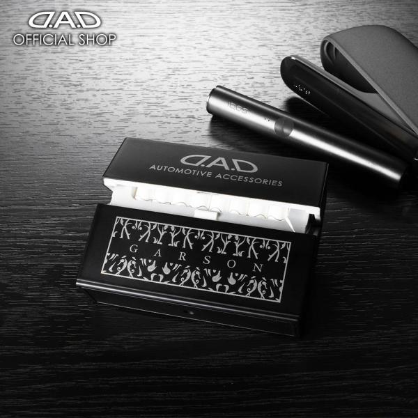 アイコス ヒートスティック ハードケース アラベスク iQOS HEAT STICK HARD CASE- ARABESQUE - シルバー HA710-01-01 DAD ギャルソン GARSON