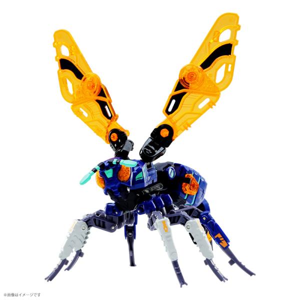 52TOYS BEASTBOXシリーズより、昆虫族の新メンバー「BB-38TN TECHNINJA(テクニンジャ)」が登場！パープルベースのボディに目や羽の部分はキイロのクリアパーツを採用！収納BOXはクリアパープルにハチの模様がプリントさ...