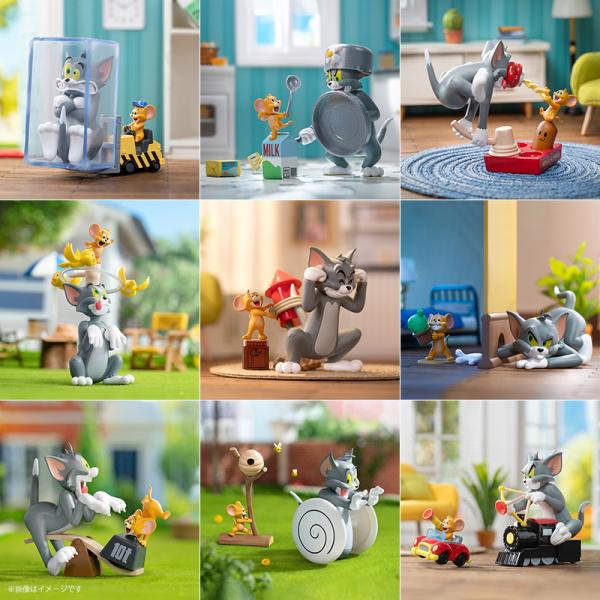 「トムとジェリーの大乱闘フィギュアセット | 52TOYSのブラインドボックス」ユニークなアメコミのシチュエーション再現トムとジェリーの大乱闘をテーマにした52TOYSのブラインドボックスは、アメコミの世界をそのまま再現したトレーディングフ...