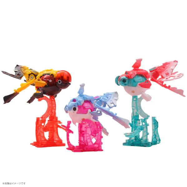 52TOYS BEASTBOXシリーズより、金魚がモチーフの変形TOYが登場！キューブから可愛らしい金魚に変形！なんと、台座丸ごと変形可能で、1つのキューブに収まります。・BB-59A ORBITAL(オービタル)・BB-59B HALO(...