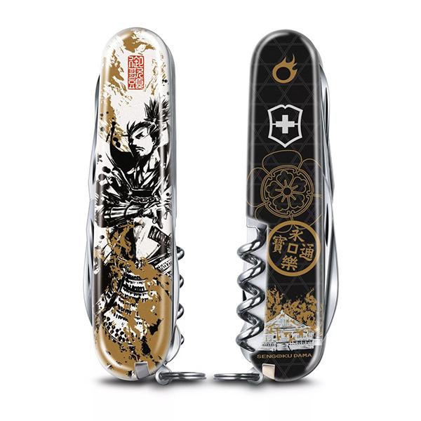 メーカー：VICTORINOX ビクトリノックス　製品名：1.3703.7-X8　JANコード：7611160204134　サイズ：ハンドル長さ/91mm、収納サイズ/縦91×横26×厚さ18mm　重量：約81g　機能数：14機能　機能：ラ...