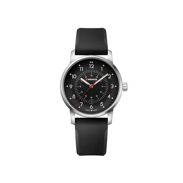 メーカー：WENGER ウェンガー　製品名：01.1641.115　JANコード：7611160088062　ケース径：42 mm　ムーブメント：クォーツ　ブレスレット素材：シリコン　防水：10 ATM/100 M/330 FT　ラグ幅：2...