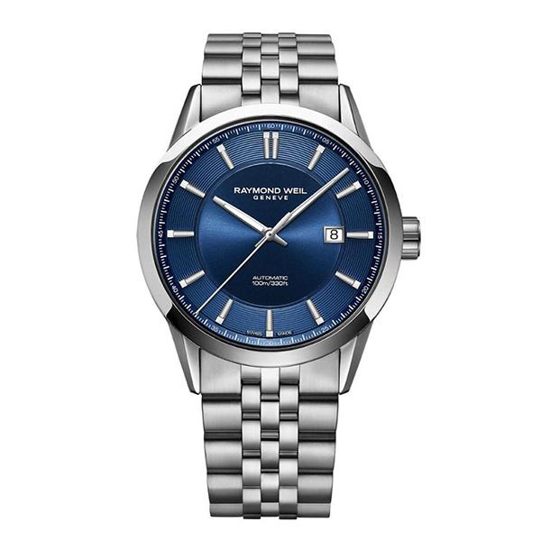 メーカー：RAYMOND WEIL レイモンド ウェイル　製品名：2731-ST-50001　キャリバー：自動巻き　ケースサイズ：42mm 厚さ: 10.5mm　ケース素材：ステンレススティール　防水：100m/10気圧防水　ガラス：サファ...