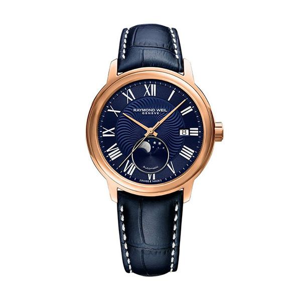 メーカー：RAYMOND WEIL レイモンド ウェイル　製品名：2239-PC5-00509　キャリバー：自動巻き（RW4280）　ケースサイズ：39.5mm 厚さ: 9.2mm　ケース素材：ステンレススティール（ローズゴールドPVD加工...
