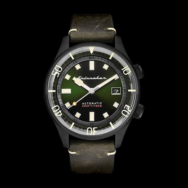 メーカー：SPINNAKER スピニカー　製品名：SP-5062-04　JANコード：4550012314436　ケース直径：42mm　ムーブメント：日本製 自動巻ムーブメント　バンド：レザー(ウォータープルーフ)　ガラス：サファイアレンズ...