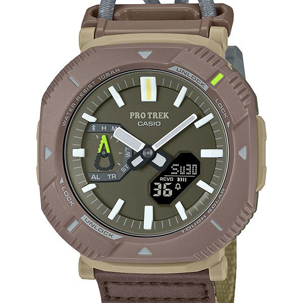 メーカー：プロトレック PROTREK CASIO カシオ　製品名：PRJ-B001B-5JF　JANコード：4549526392870　本体サイズ(高さ×幅×奥行)：50.3×46.0×13.6　本体重量：37　バンド：145〜215　ウ...