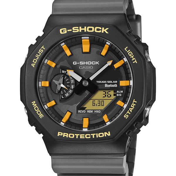 メーカー：CASIO カシオ G-SHOCK ジーショック gshock Gショック g-ショック　製品名：GA-B2100DF-1AJR　JANコード：4549526416217　本体サイズ(高さ×幅×奥行)：48.5×45.4×11.9...