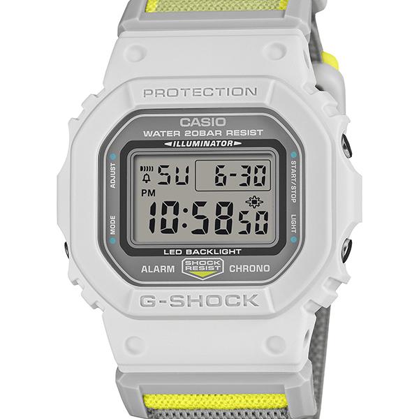 メーカー：CASIO カシオ G-SHOCK ジーショック gshock Gショック g-ショック　製品名：DW-5600MNC-7A8JF　JANコード：4549526408120　本体サイズ(高さ×幅×奥行)：48.9×42.8×13....