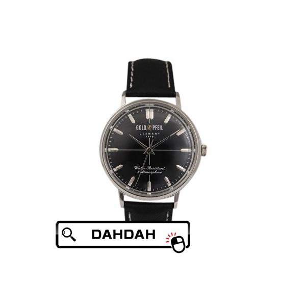 メーカー：GOLD PFEIL ゴールドファイル　ウォッチ製品名：G21010SB説明：ムーブメント：クォーツ(MIYOTA)　ケースサイズ：38mm 説明2：ケース素材：ステンレススティール　牛革バンド：18?説明3：防水：3気圧防水説明...