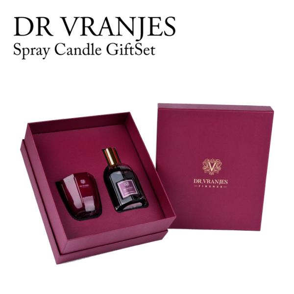 Dr Vranjes ドットール・ヴラニエス Spray Candle GiftSet  FRV20-A16  スプレーキャンドル ギフトボックス  ギフトセット プレゼント  新築祝い  ルームフレグランス